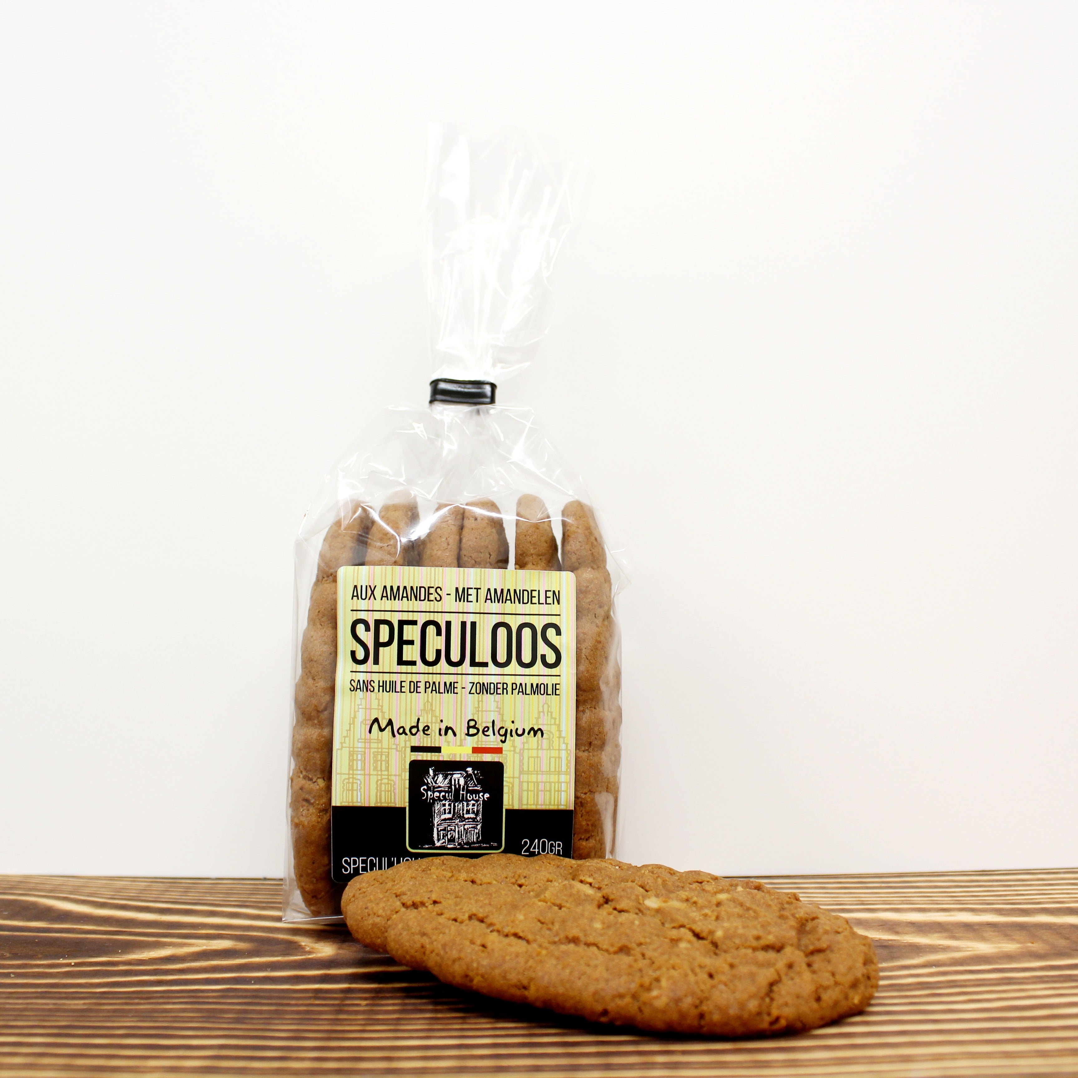 Almond speculoos - 6 large speculoos - 240gr